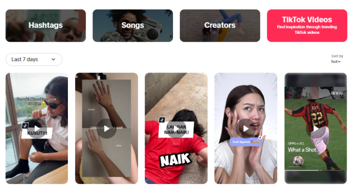 Ide Konten GRATIS dari TikTok Creative Center biar FYP - Blog | Ninja Xpress Indonesia